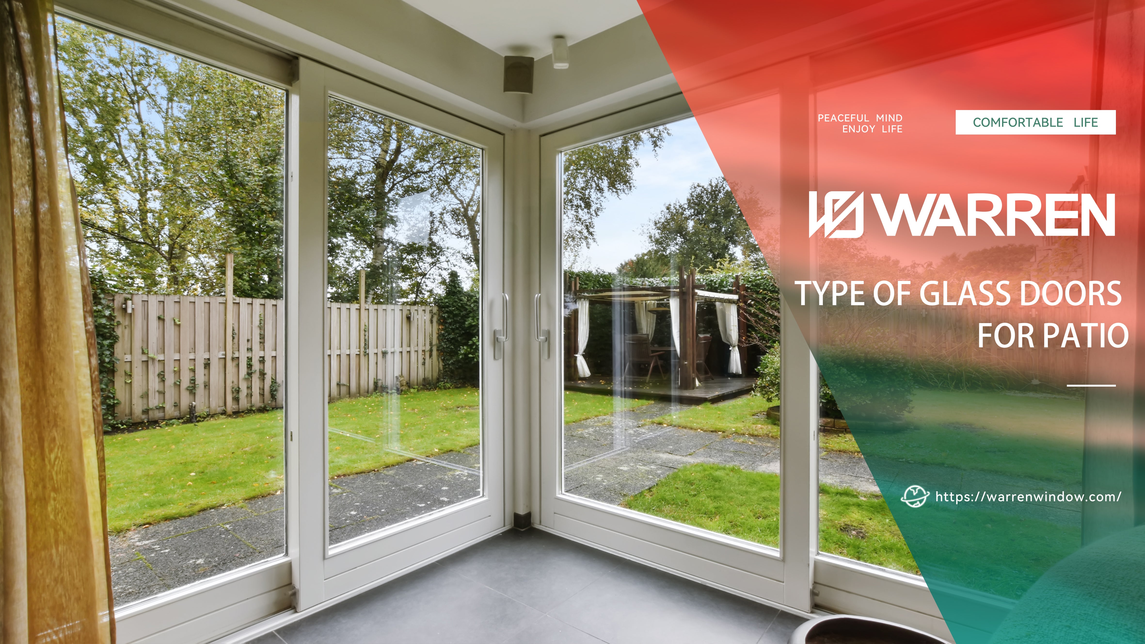 Type of Glass Doors for Patio – Warren Garage Doors and more