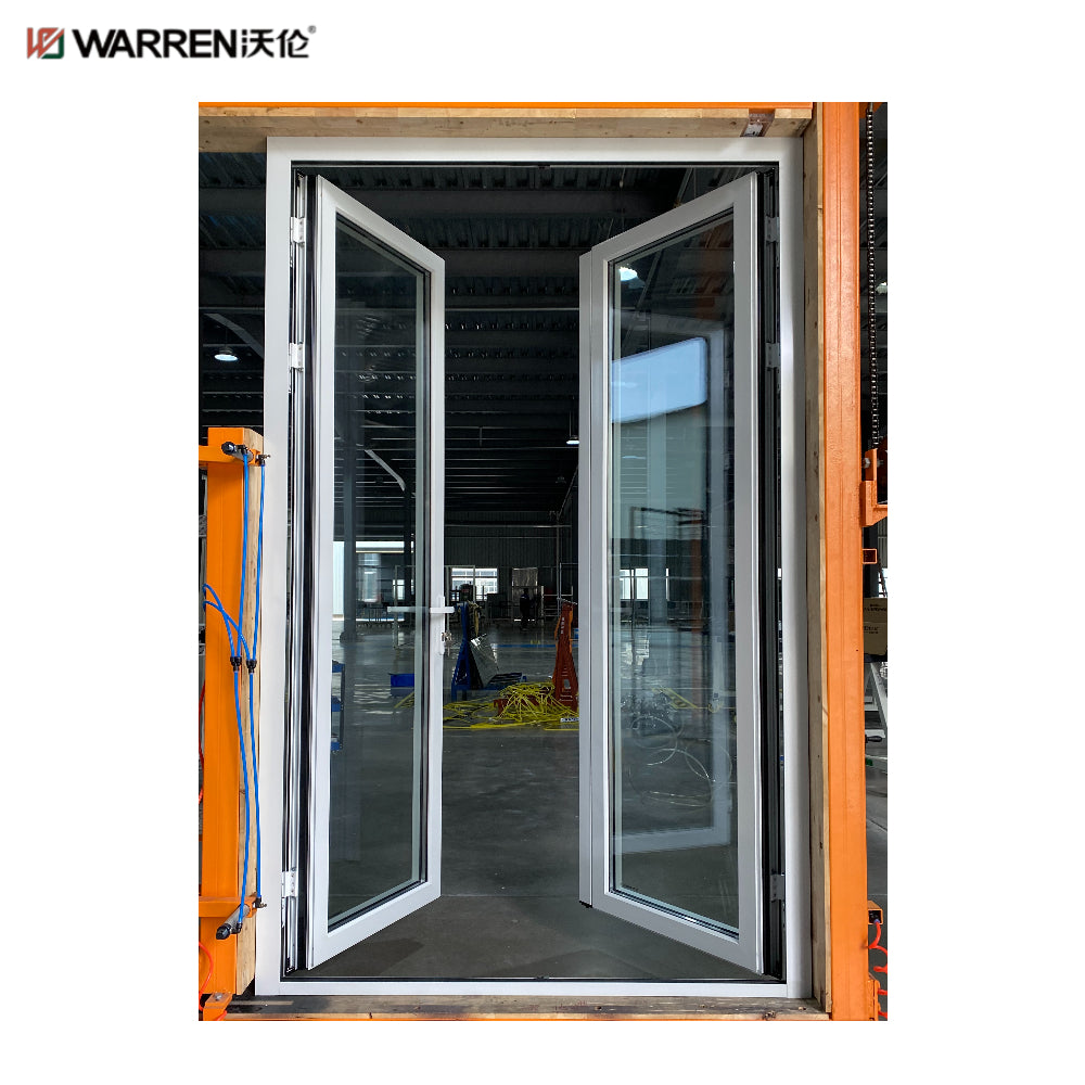 Warren 72x96 White French Doors Interior Large Internal French Doors ...