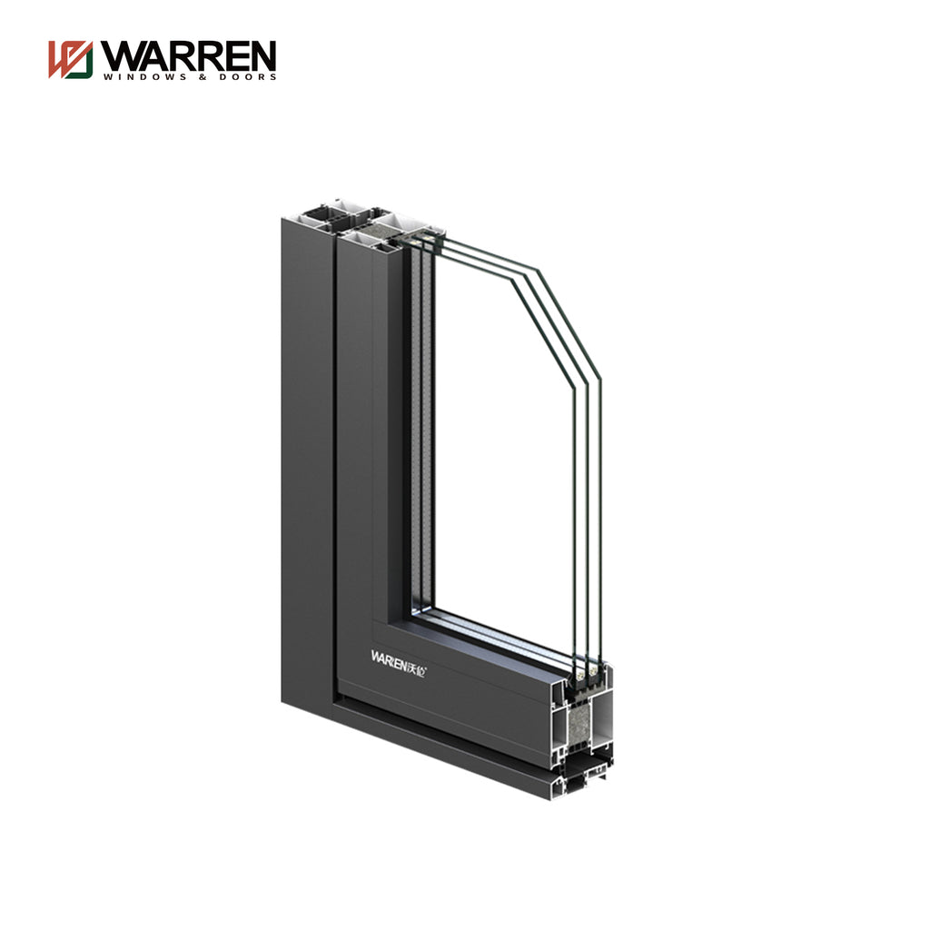 Warren 48x80 Modern Interior French Doors with Aluminium Double Doors ...