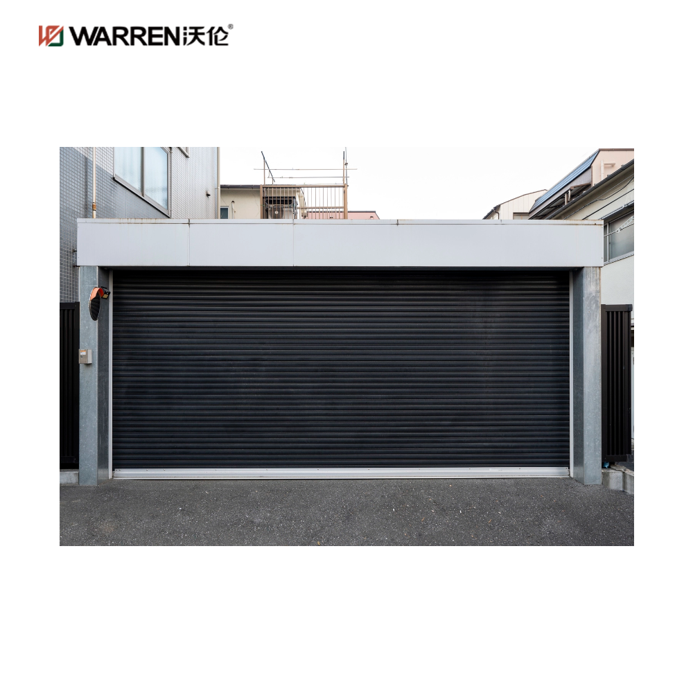 Warren 10x14 Double Garage Automatic Door Modern Garage Doors for Sale – Warren Garage Doors and ...